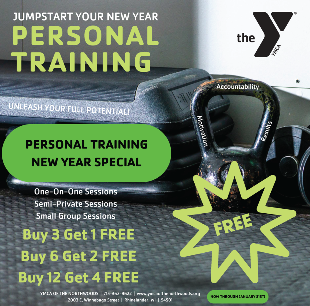 Personal Training Special - YMCA of the Northwoods