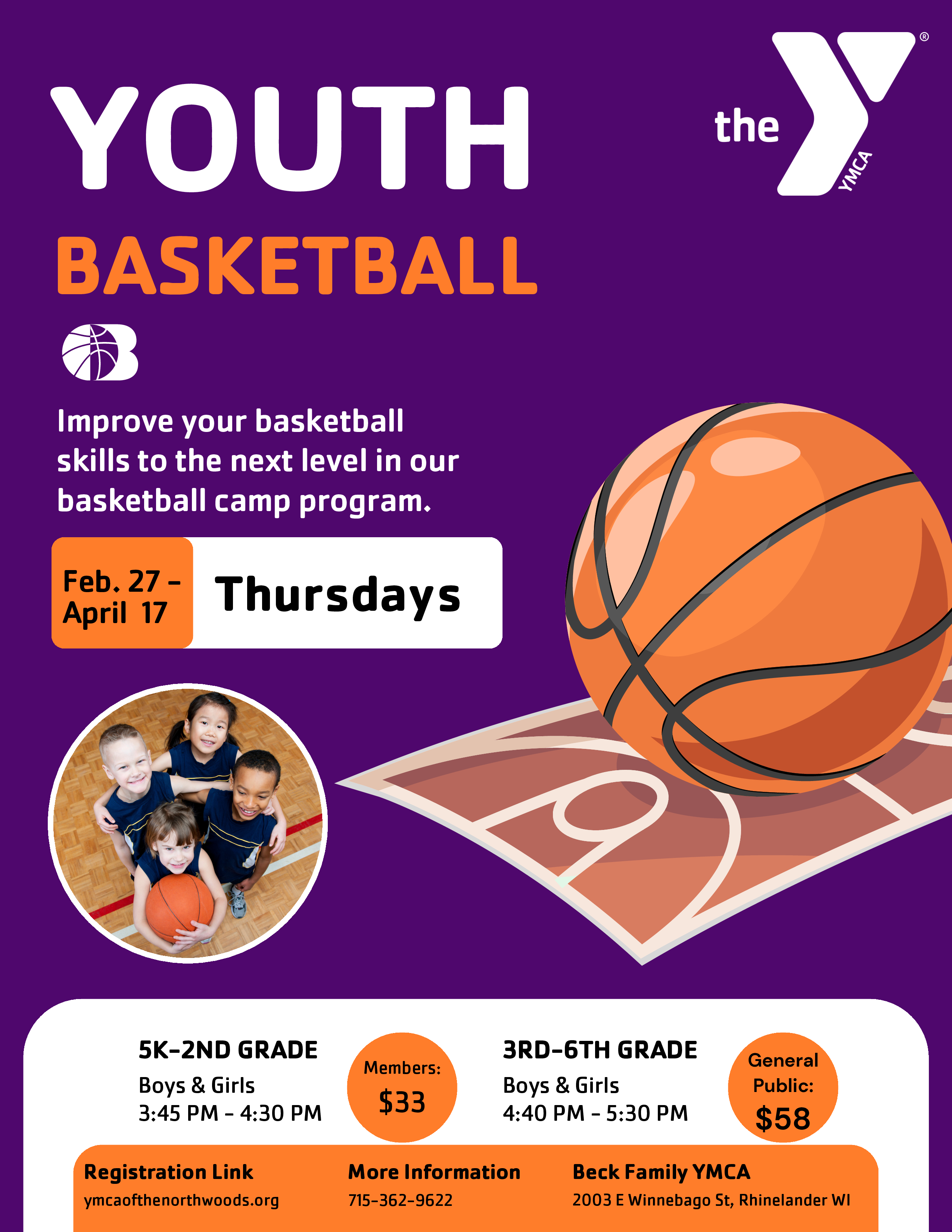 Schedules - YMCA of the Northwoods